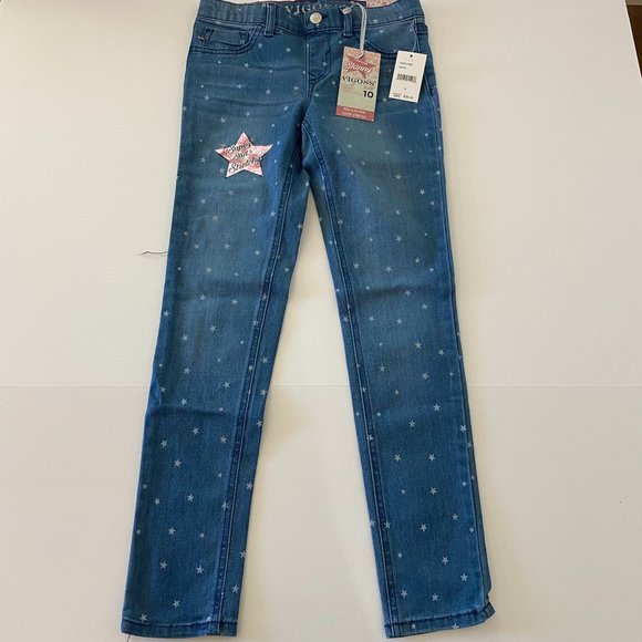 Vigoss | Bottoms | Vigoss Girl Jeans Size The Jagger Pull On Blue With ...